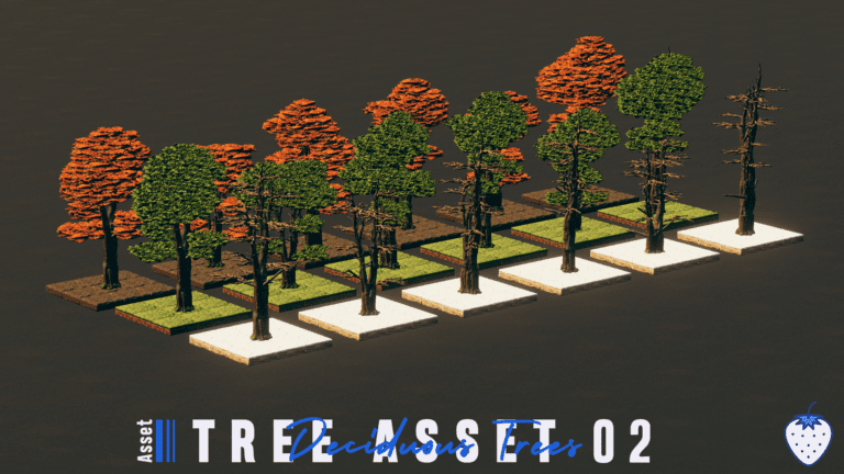 [Asset] Tree Asset 02 - Deciduous Trees - Tales Tavern