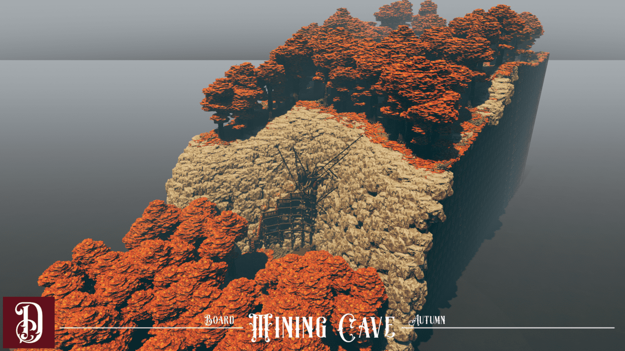 Mining Cave during Autumn - Tales Tavern