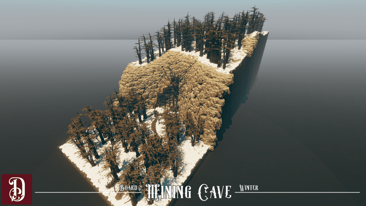 Mining Cave during Winter - Tales Tavern