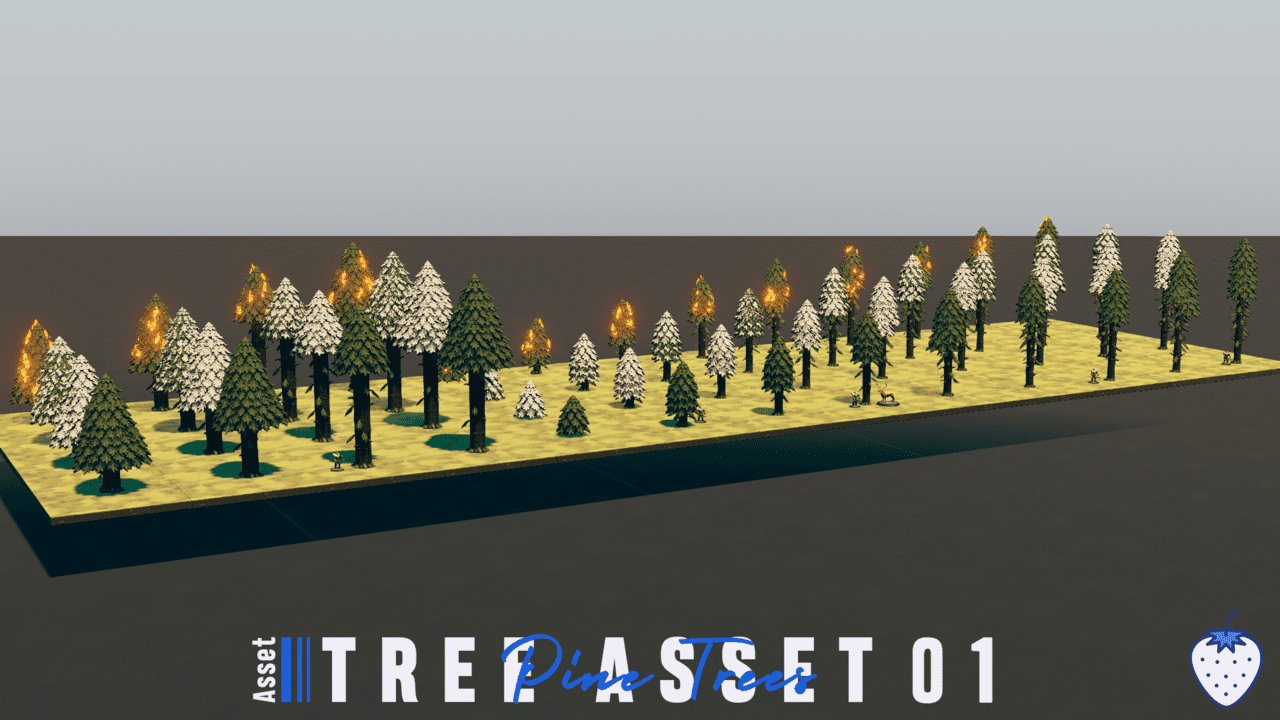 [Asset] Tree Asset 01 - Pine Trees - Tales Tavern