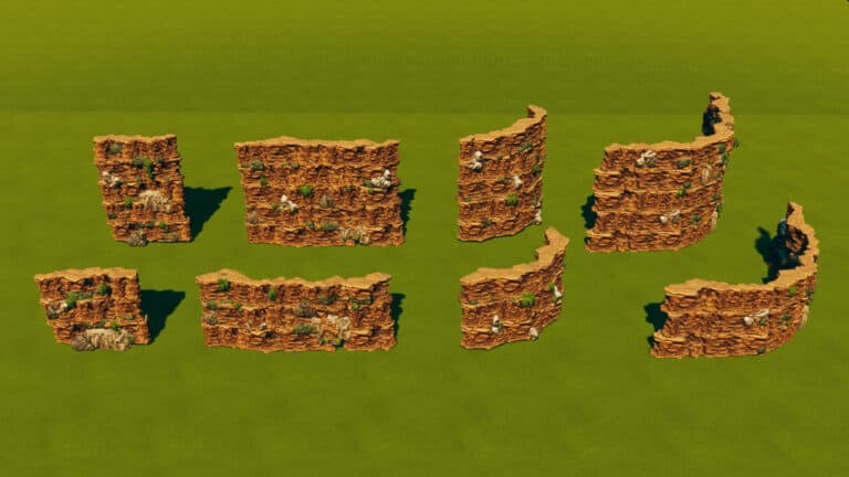 Modular Cliff Walls - Tales Tavern