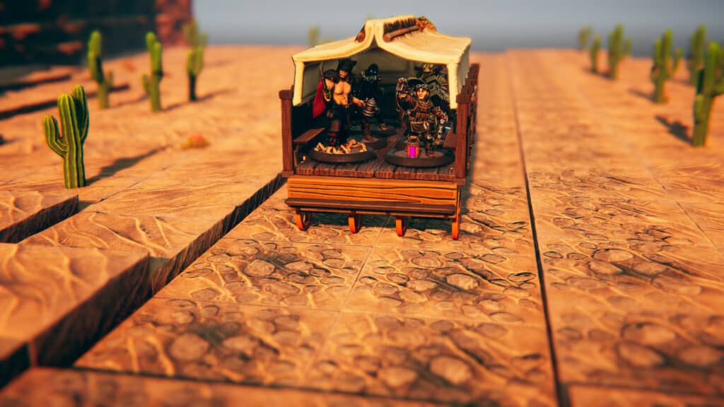 Large Covered Cart - Tales Tavern