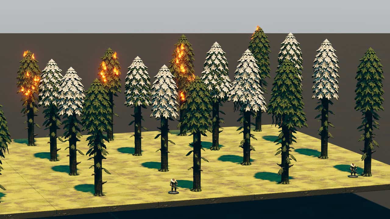 [Asset] Tree Asset 01 - Pine Trees - Tales Tavern