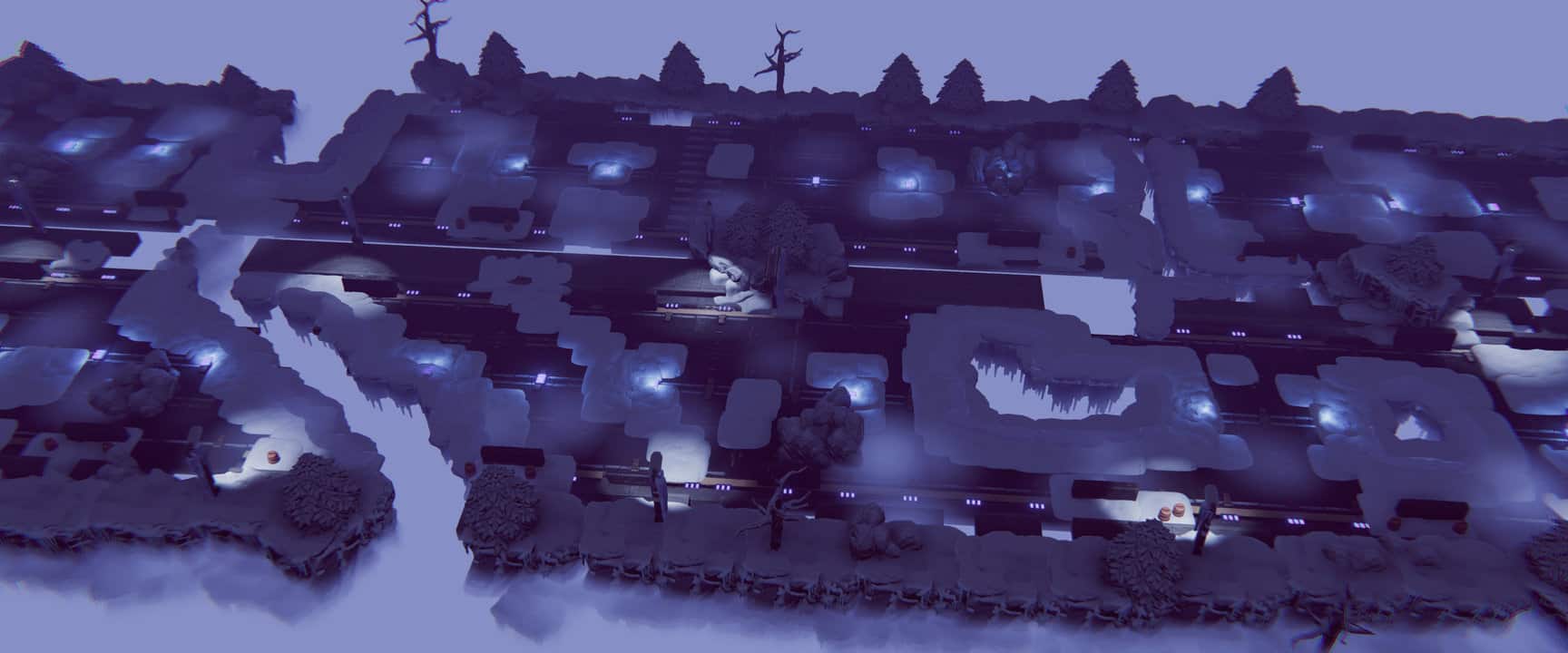 Frozen Wintry Collapsed/Destroyed Highway - Tales Tavern