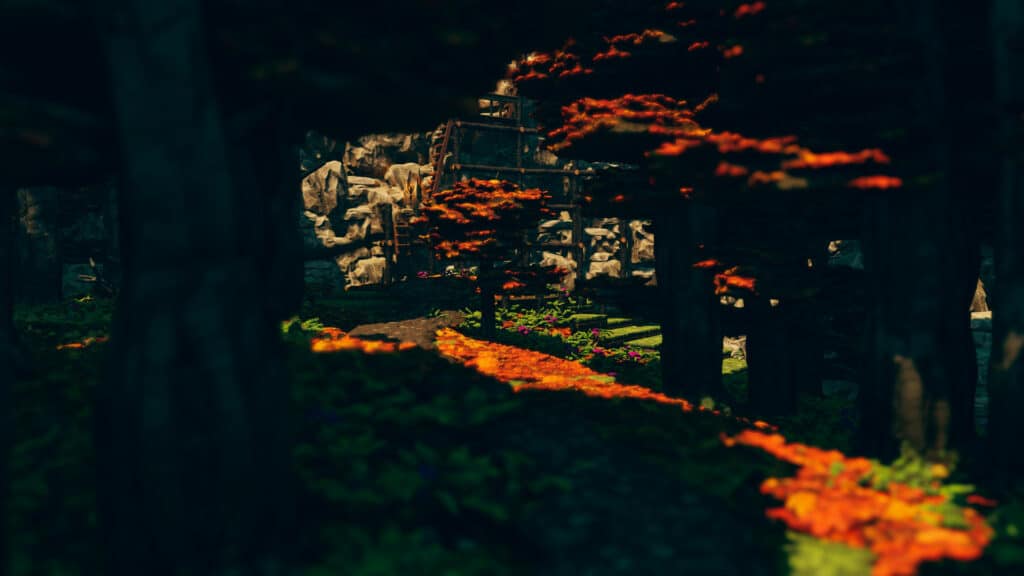Mining Cave during Autumn - Tales Tavern