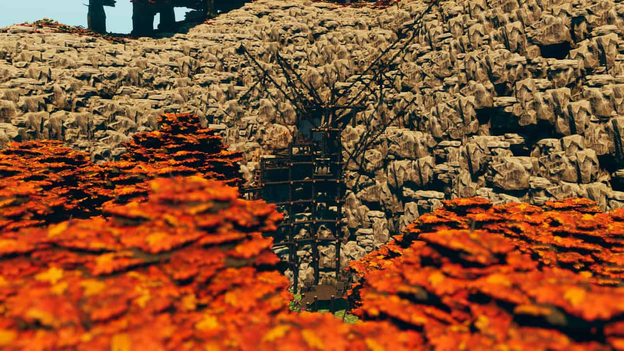 Mining Cave during Autumn - Tales Tavern