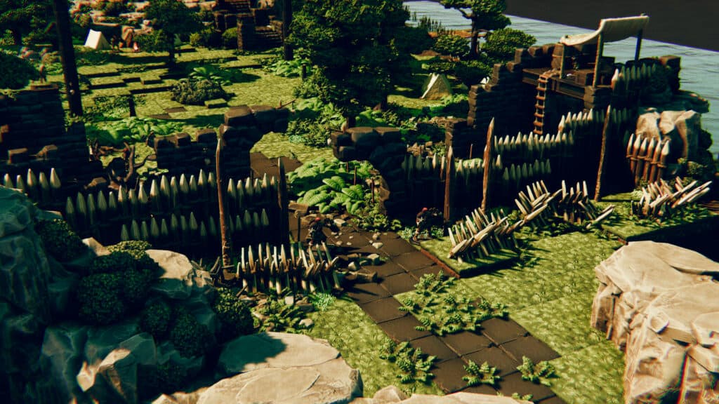 Forest Stronghold - Ruins - Bandit Encounter - Tales Tavern