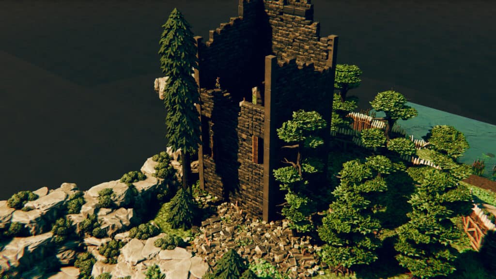 Forest Stronghold - Ruins - Bandit Encounter - Tales Tavern