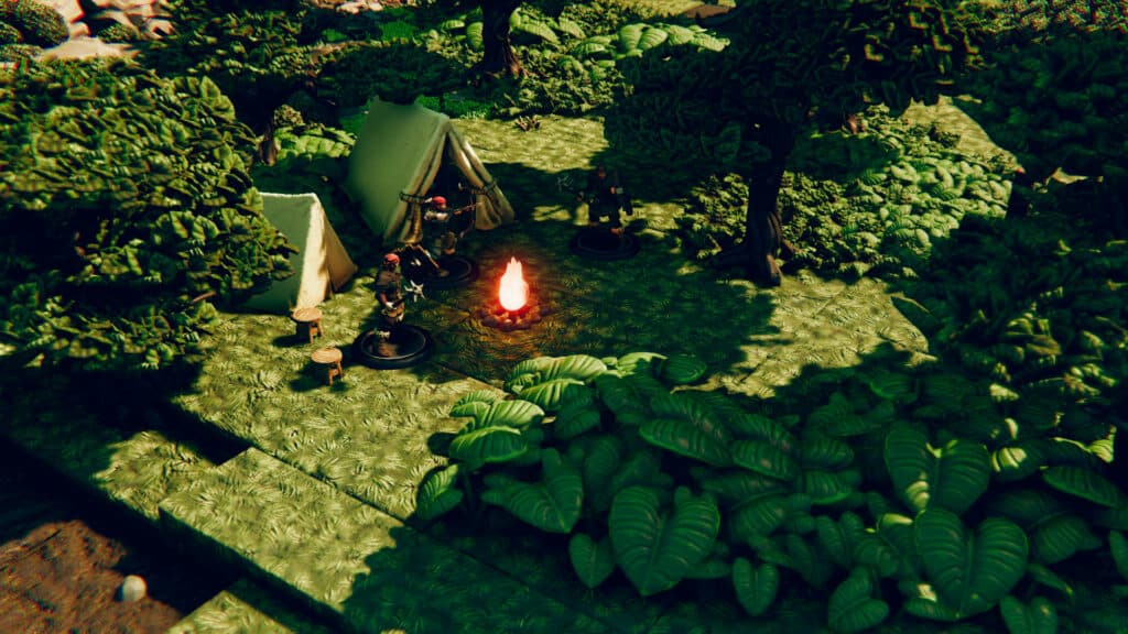 Forest Stronghold - Ruins - Bandit Encounter - Tales Tavern