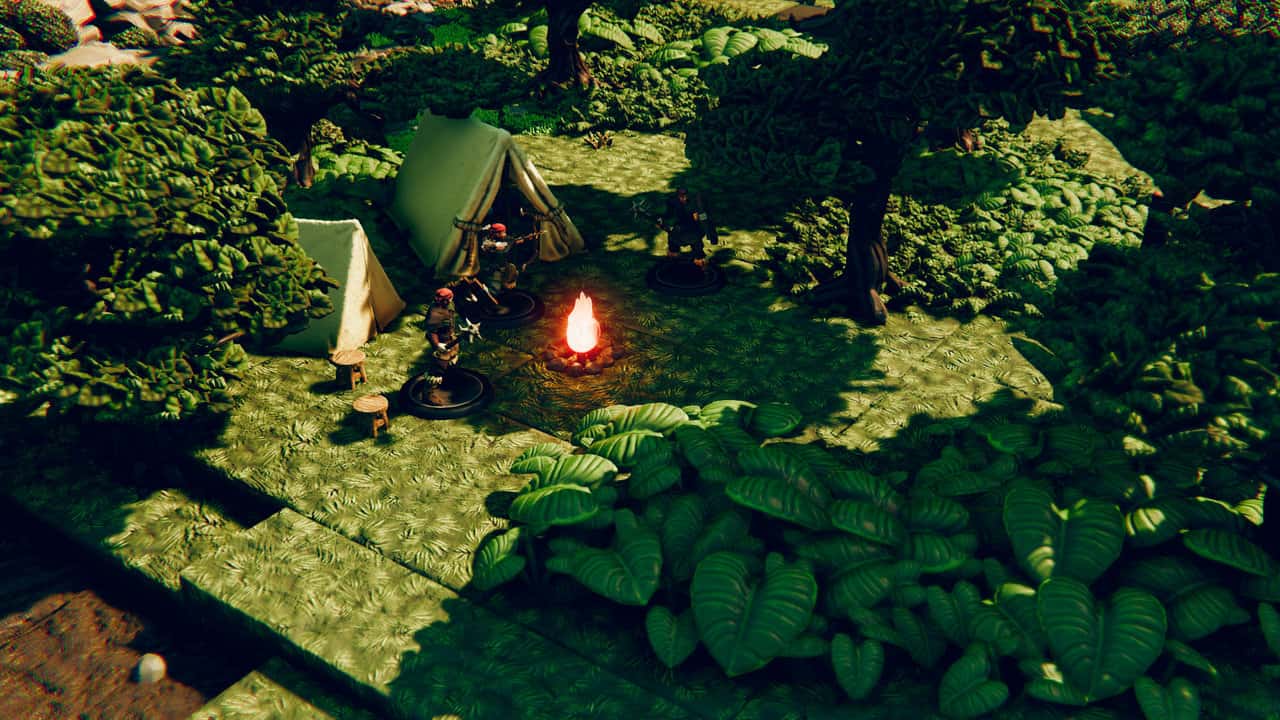 Forest Stronghold - Ruins - Bandit Encounter - Tales Tavern