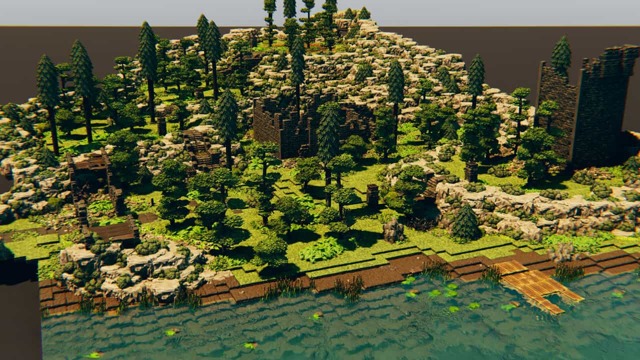 Forest Stronghold – Ruins – Uninhabited - Tales Tavern