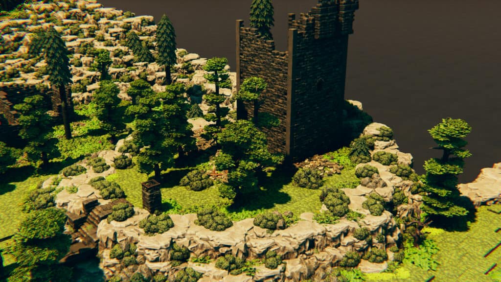 Forest Stronghold – Ruins – Uninhabited - Tales Tavern