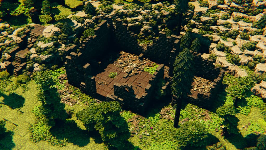 Forest Stronghold – Ruins – Uninhabited - Tales Tavern