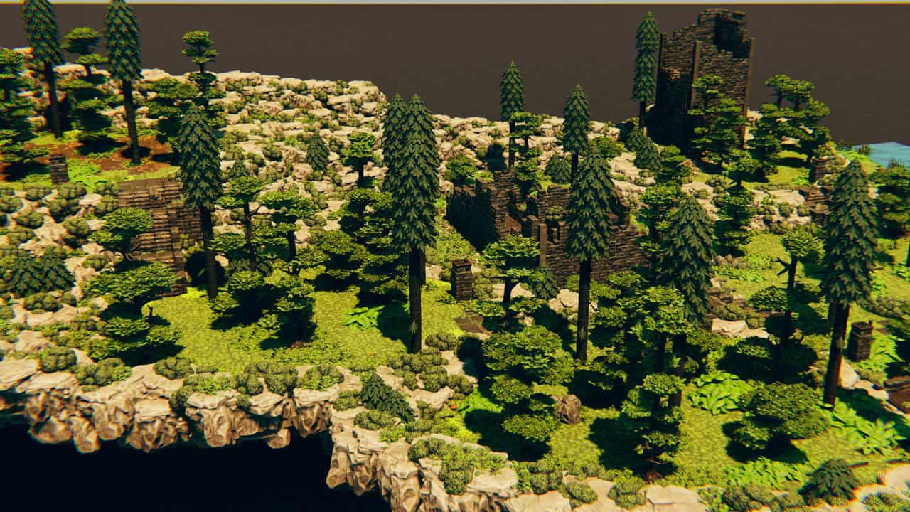 Forest Stronghold – Ruins – Uninhabited - Tales Tavern