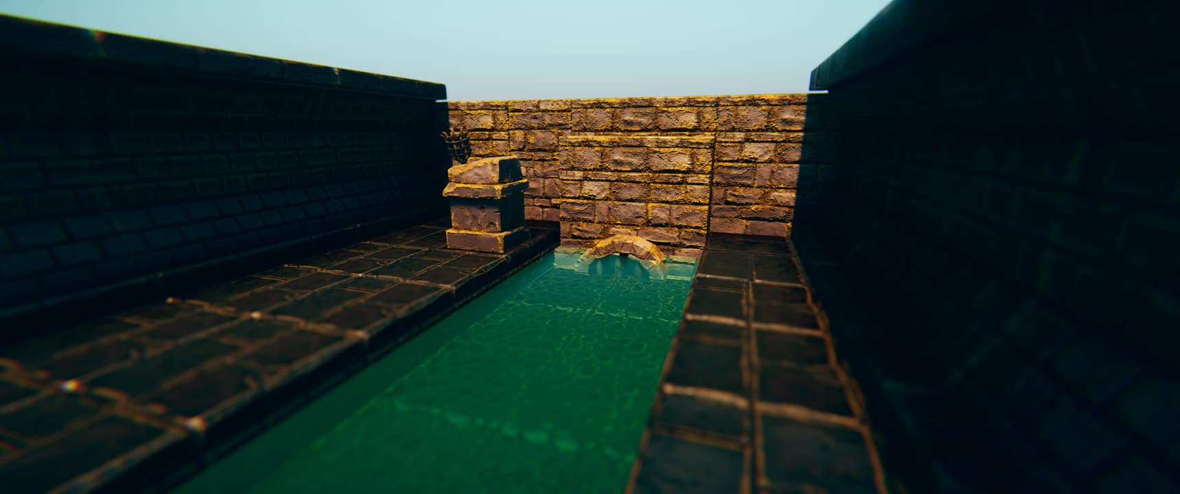 Tavern's basement with hidden hatch to sewers and hidden hideout ...