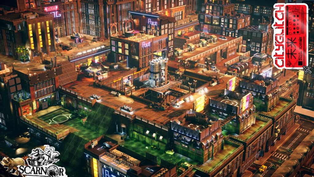 CITY GLITCH - A Cyberpunk MegaCity! - Tales Tavern
