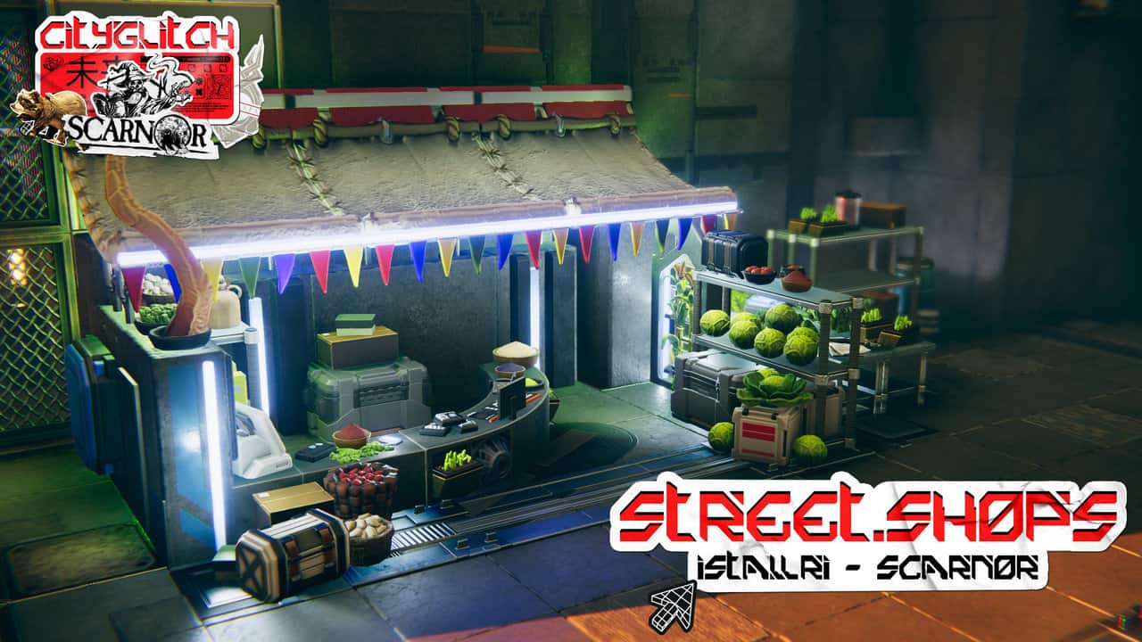 CITY GLITCH - Street Shops - Tales Tavern