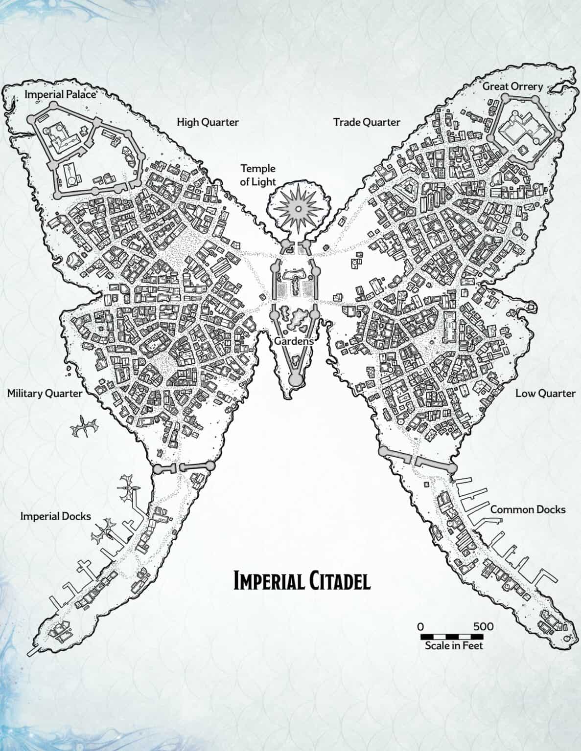 Space Battle Above Imperial Citadel - Tales Tavern