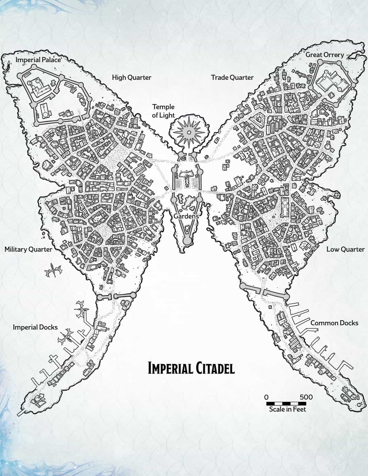 Space Battle Above Imperial Citadel - Tales Tavern