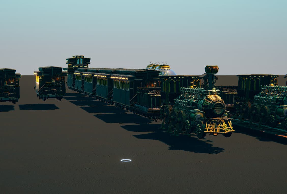 Steam Train modular kit - Tales Tavern