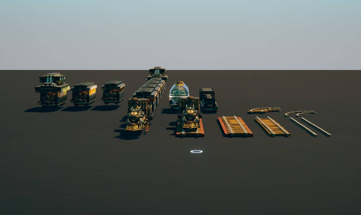 Steam Train modular kit - Tales Tavern