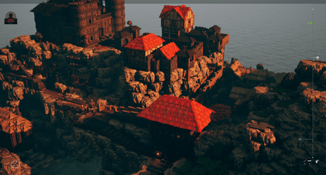 Mountain village and fortress on the Coast (updated) - Tales Tavern