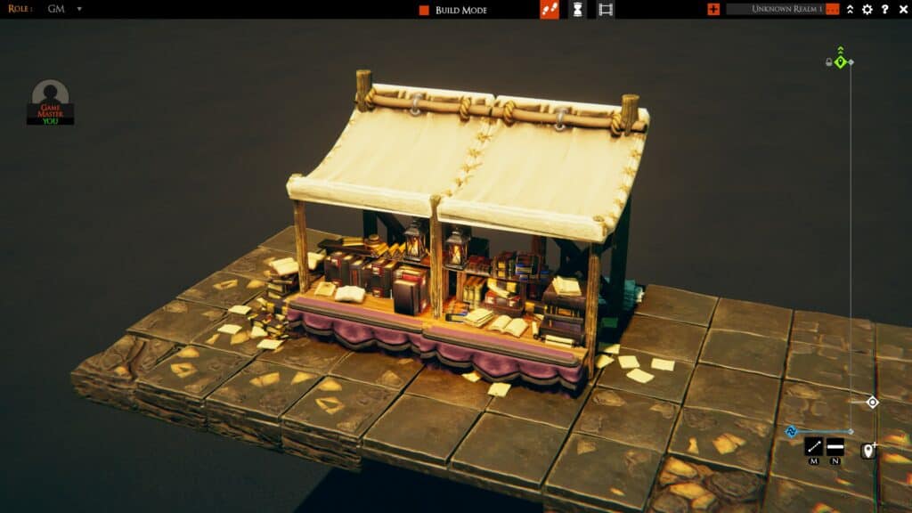 A selection of market stalls,,,18 to choose from on one slab - Tales Tavern