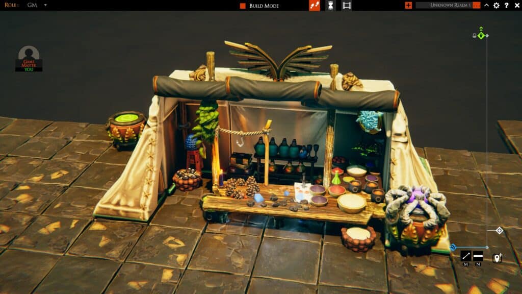 A selection of market stalls,,,18 to choose from on one slab - Tales Tavern