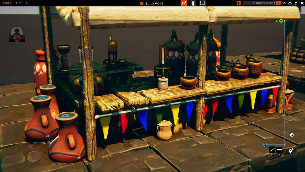 A selection of market stalls,,,18 to choose from on one slab - Tales Tavern