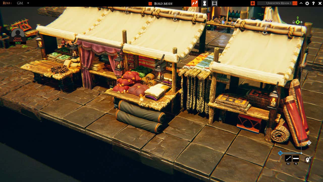 A selection of market stalls,,,18 to choose from on one slab - Tales Tavern