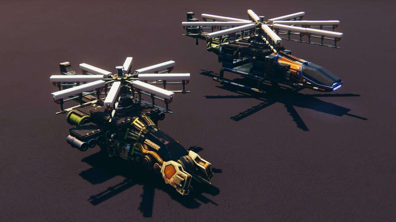 Cyberpunk Helicopters - Tales Tavern