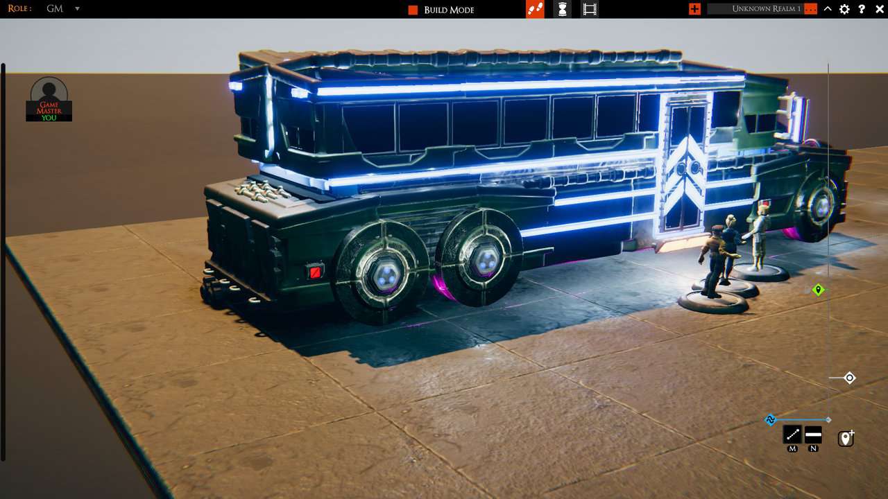 cyberpunk bus - Tales Tavern