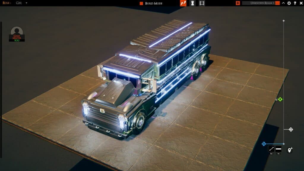 cyberpunk bus - Tales Tavern