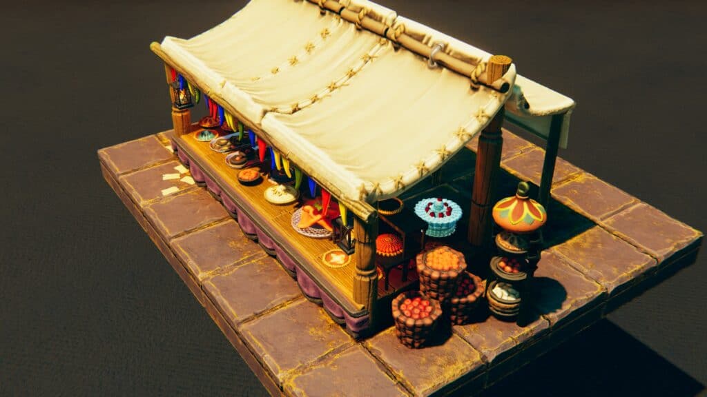 fancy cake stall - Tales Tavern
