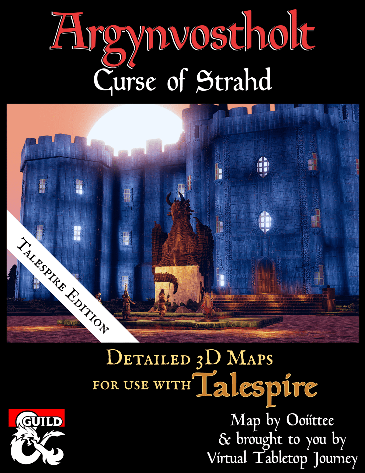 Curse of Strahd - Argynvostholt - Game Ready - Hide Volumes Hidden ...