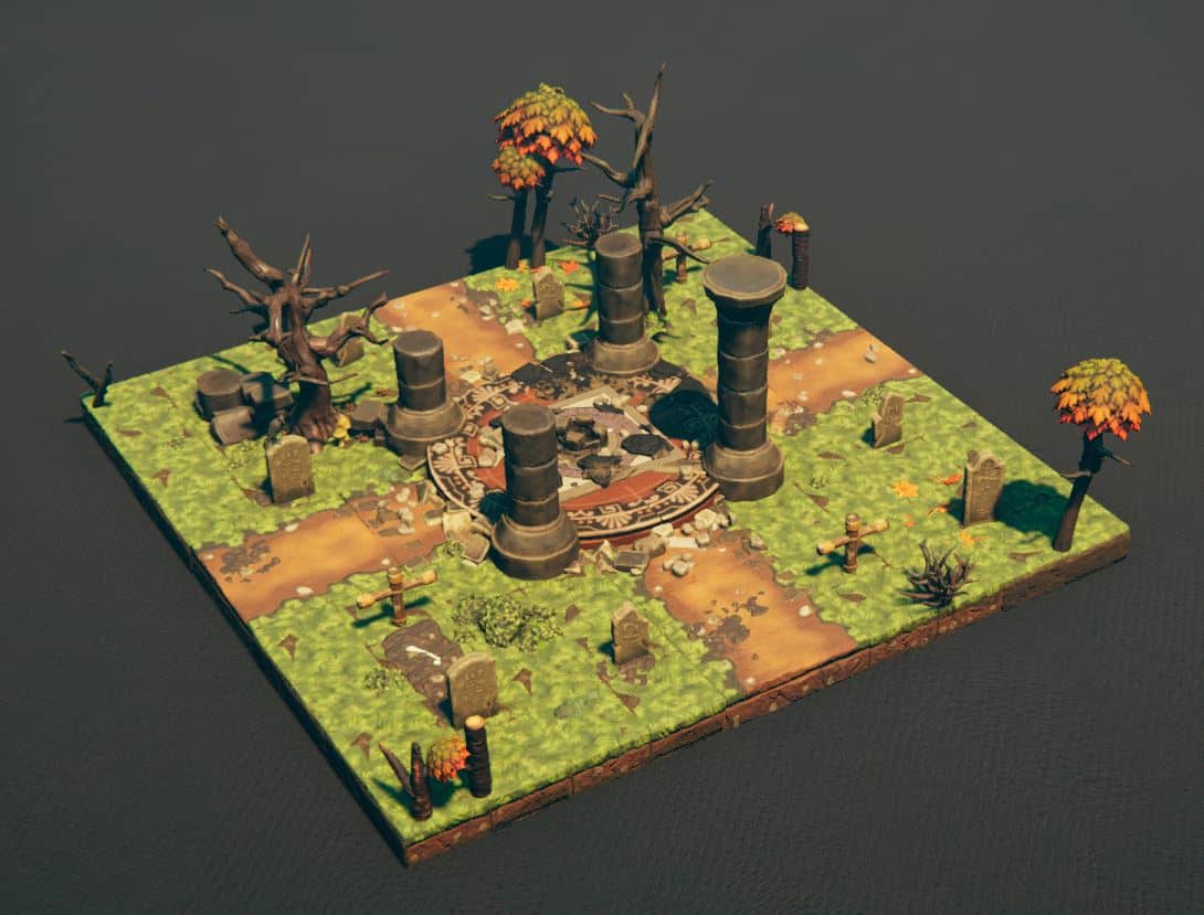 FE03B Bone Isle - Graveyard Showdown - Tales Tavern