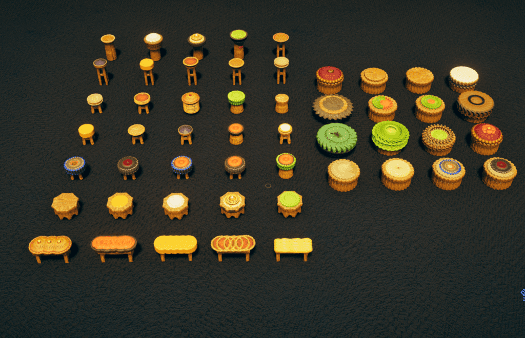 51 Custom Wooden Bar Stools - Tales Tavern