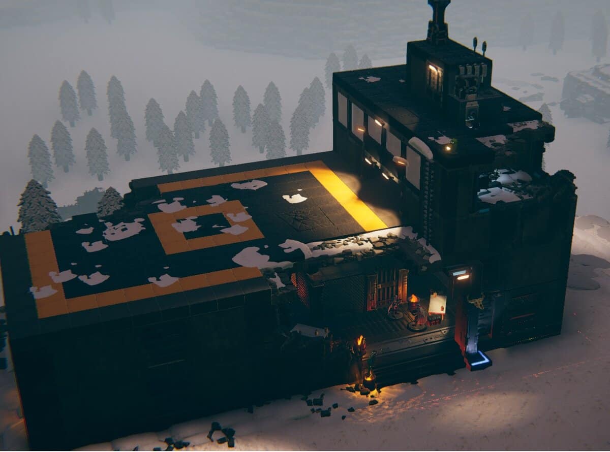 Sci Fi Raider Base (Snow) - Tales Tavern
