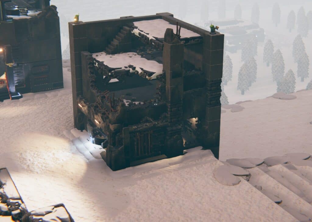 Sci Fi Raider Base (Snow) - Tales Tavern