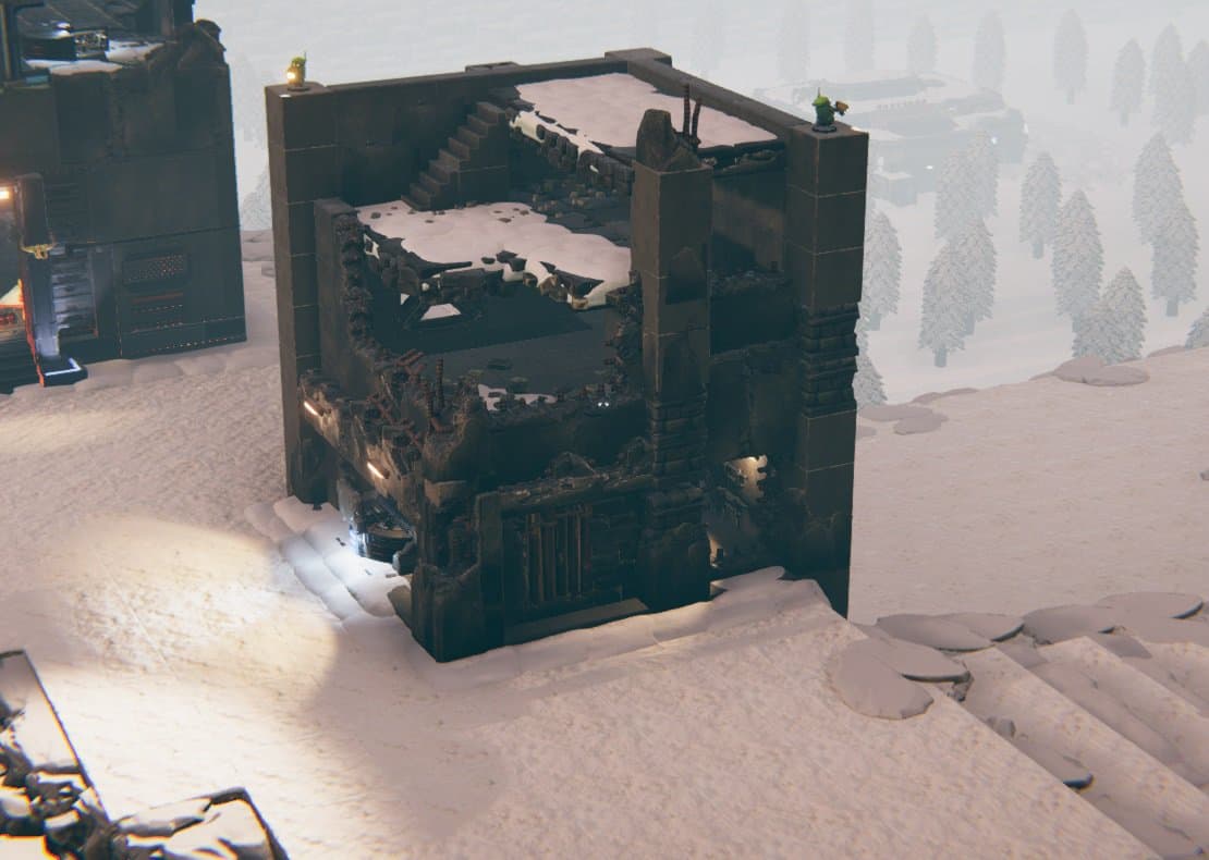 Sci Fi Raider Base (Snow) - Tales Tavern