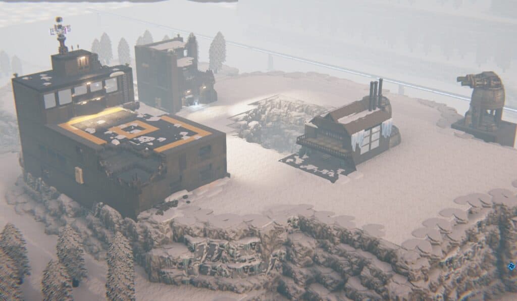 Sci Fi Raider Base (Snow) - Tales Tavern