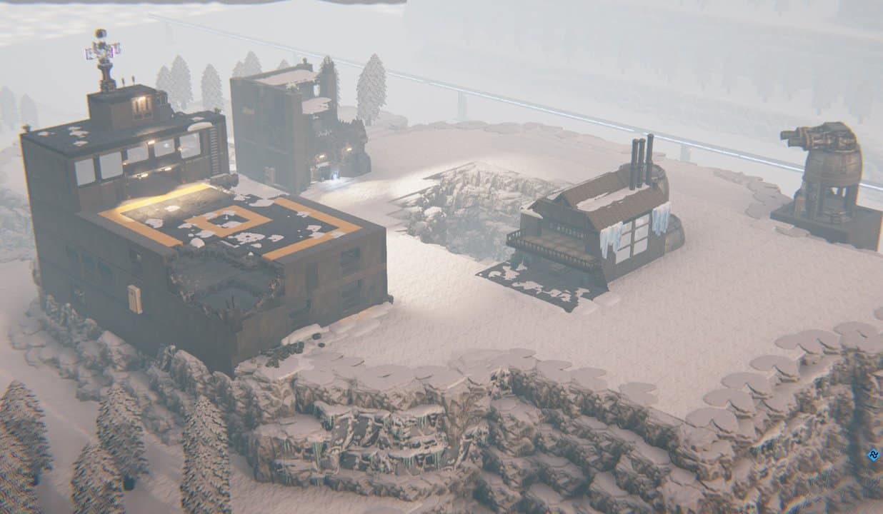 Sci Fi Raider Base (Snow) - Tales Tavern