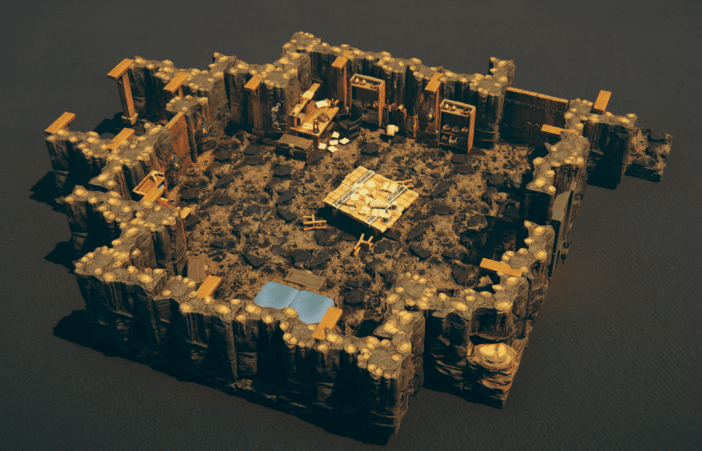 Abandoned Mine - Overseers Room - Tales Tavern