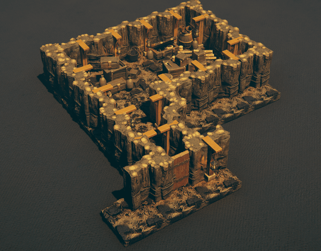 Abandoned Mine - Store Room - Tales Tavern