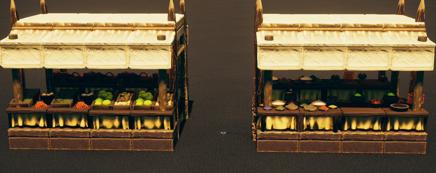 Small Market Stall Tents - Tales Tavern