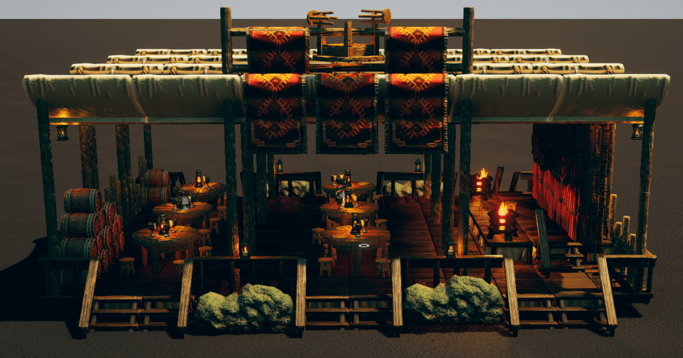 Stage Tent (Furnished) - Tales Tavern