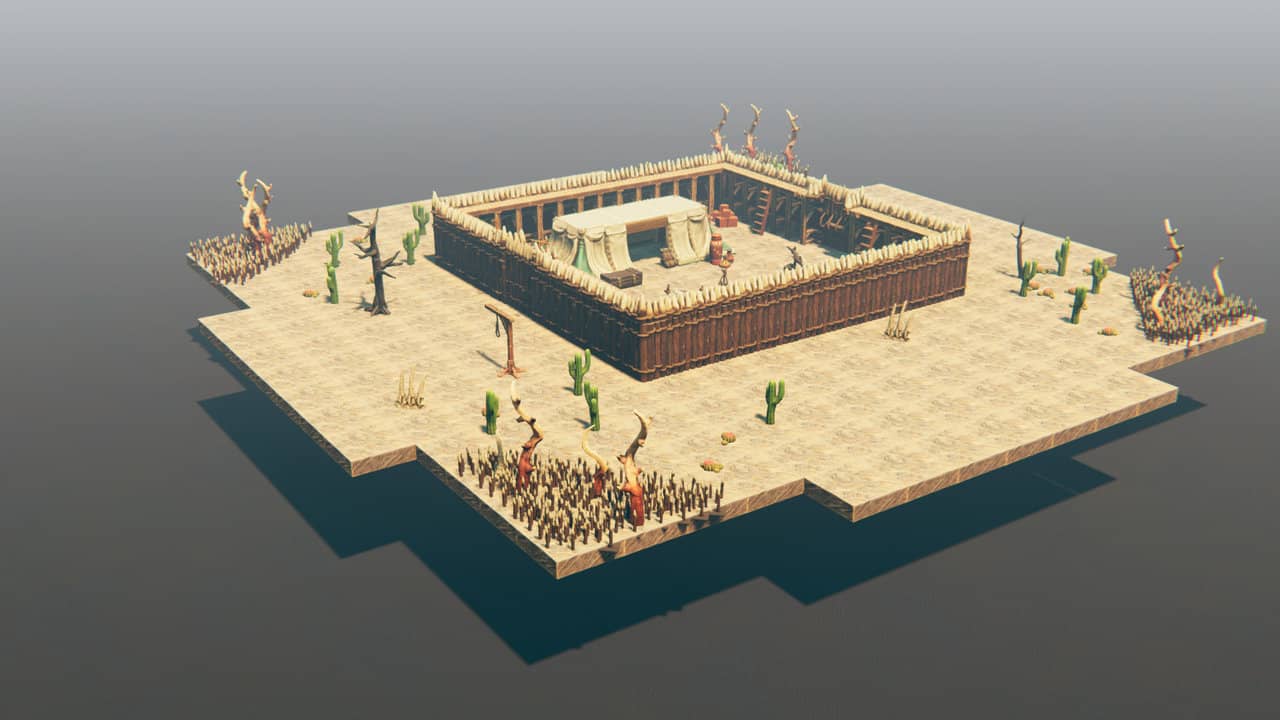 Random Encounter Desert Camp - Tales Tavern