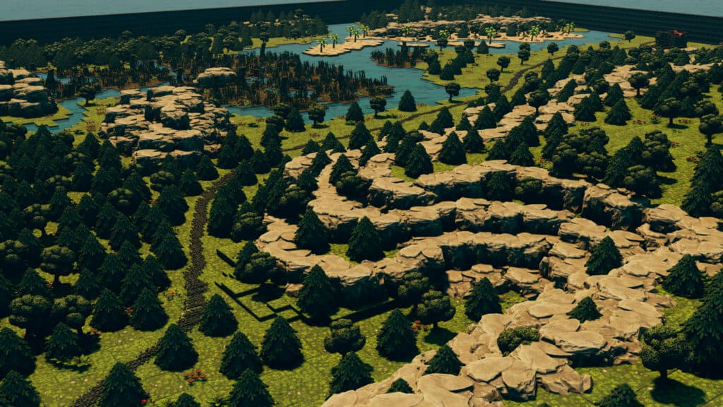 B2 World Map - Keep on the Borderlands - Tales Tavern