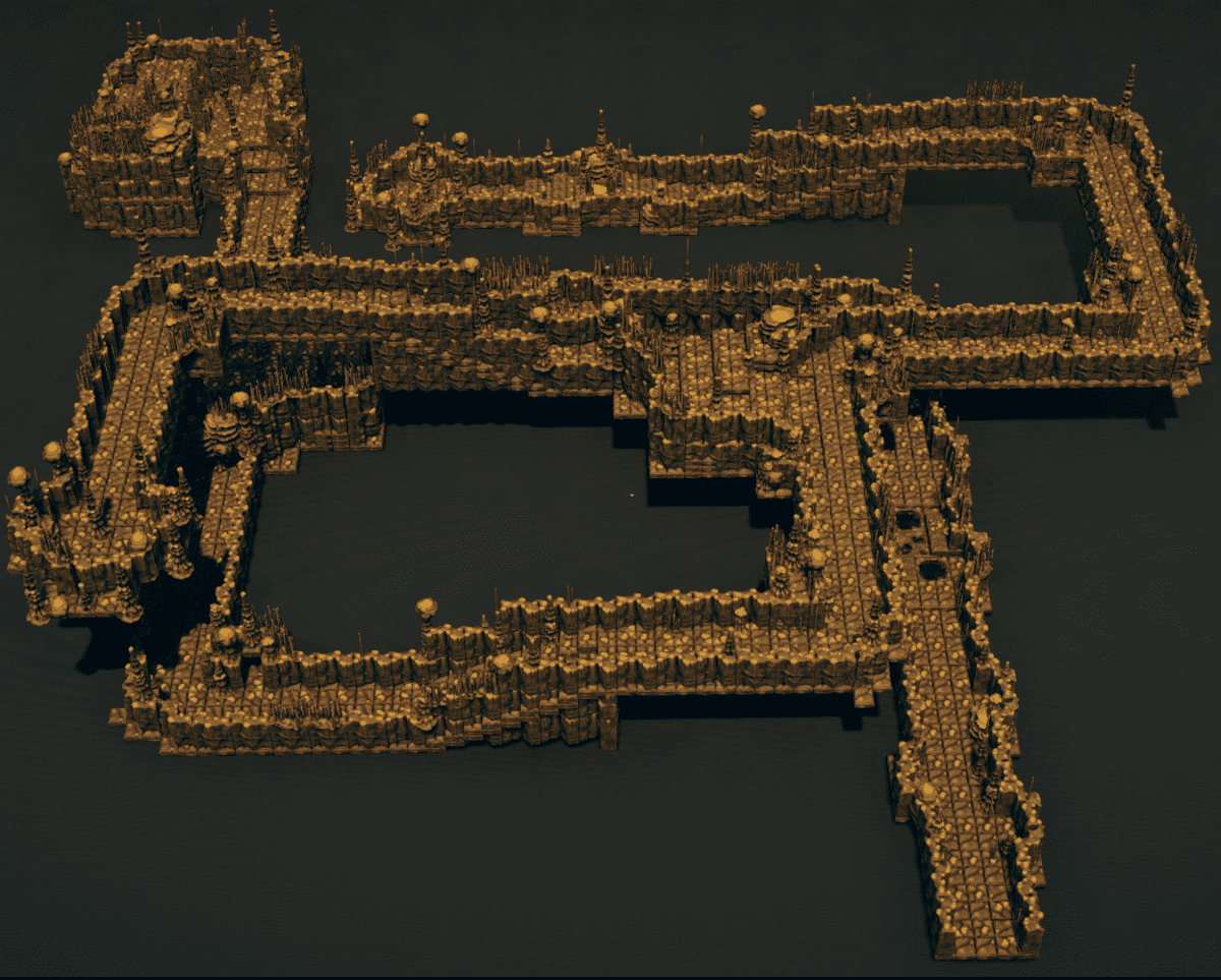 Underground Cave Dungeon - Tales Tavern