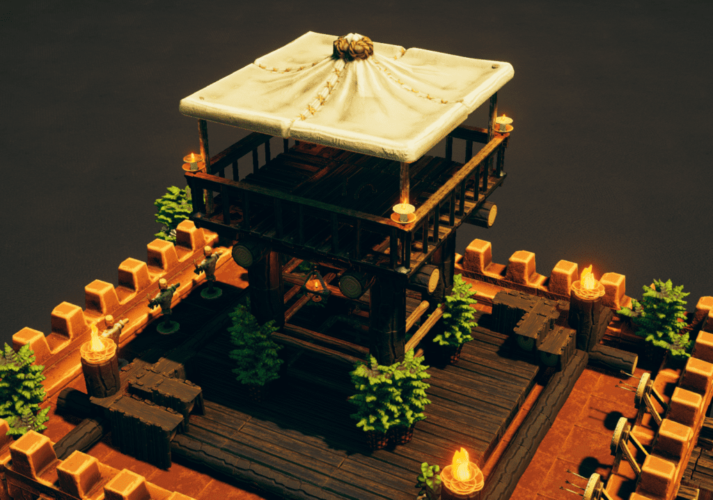 Western Desert Barracks and Watchtower (Furnished) - Tales Tavern